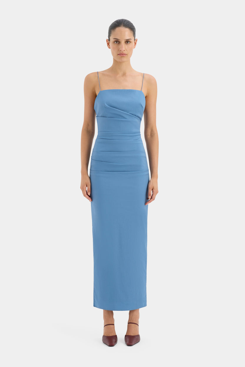 Jones Gown | Washed Blue | SIR.